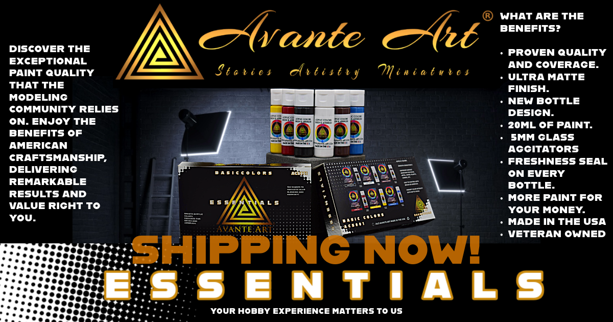 Avante Art Basic Colors Acrylic Paint Set – Scale75USA