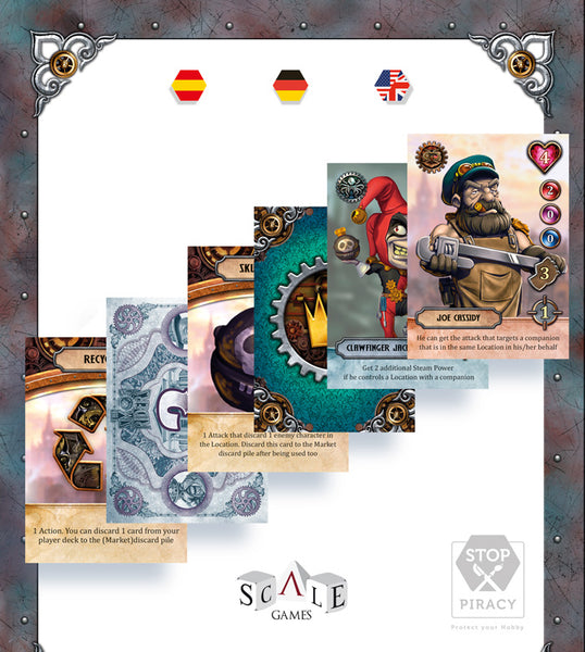 THE SMOG RIDERS, SHOWDOWN - THE CARD GAME – Scale75USA