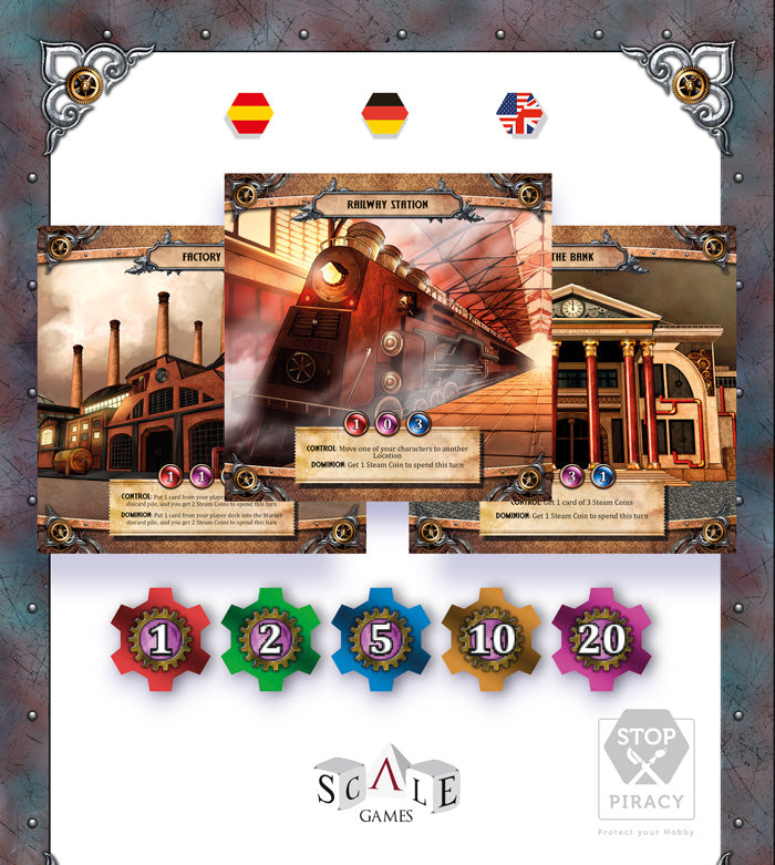 THE SMOG RIDERS, SHOWDOWN - THE CARD GAME – Scale75USA