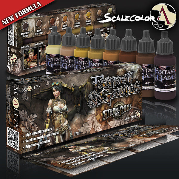 STEAM AND PUNK PAINT SET – Scale75USA