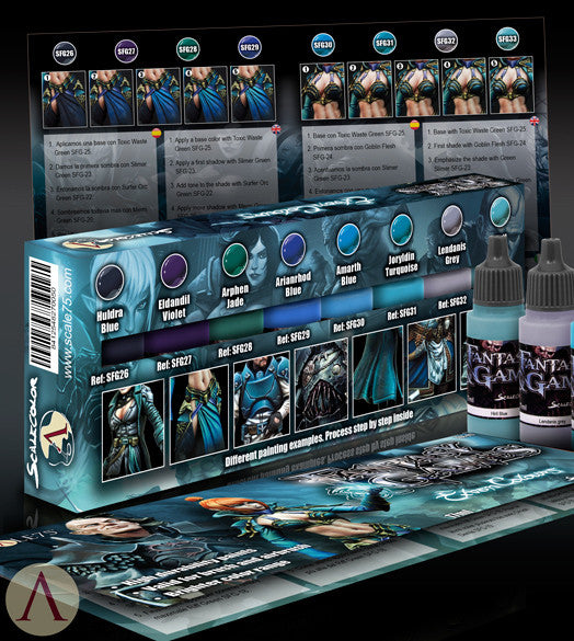 ELVEN COLORS PAINT SET – Scale75USA